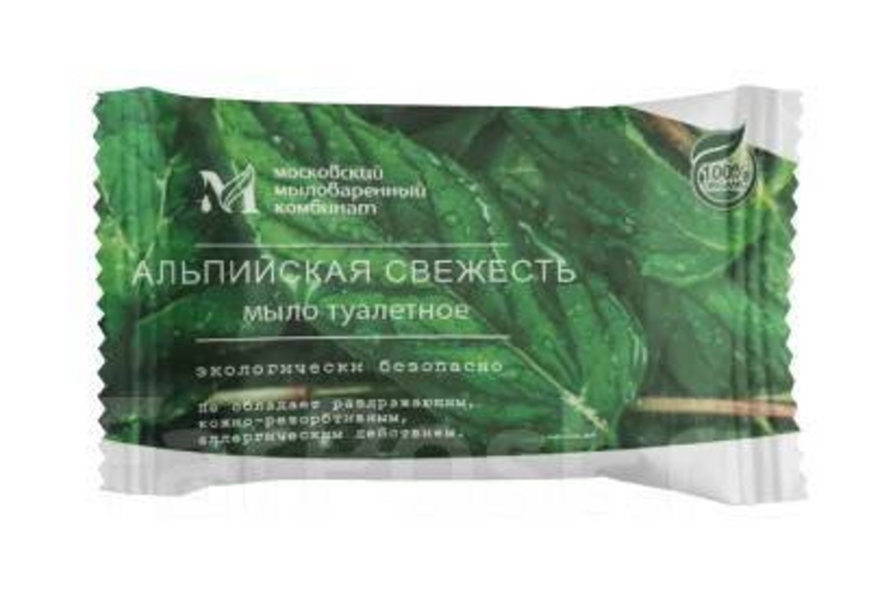 Мыло туалетное ММК Ординарное, Альпийская свежесть, 100 г купить в ...
